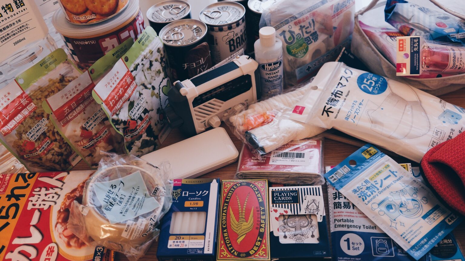 Disaster Preparedness & Emergency Backpacks in Japan